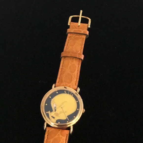 Warner Bros. | Accessories | Armitron Watch Looney Tunes Winking Tweety ...